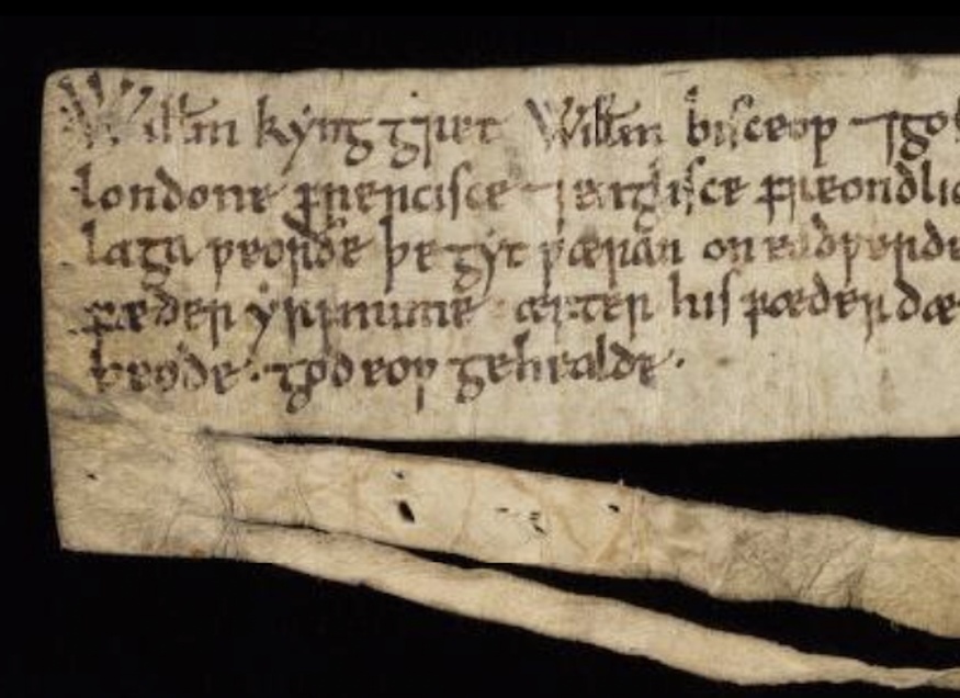 Note Handed To London By William The Conqueror To Go On Display | Londonist