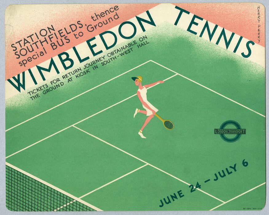 26 Ace Wimbledon Posters - From 1877 Through To 2023 | Londonist