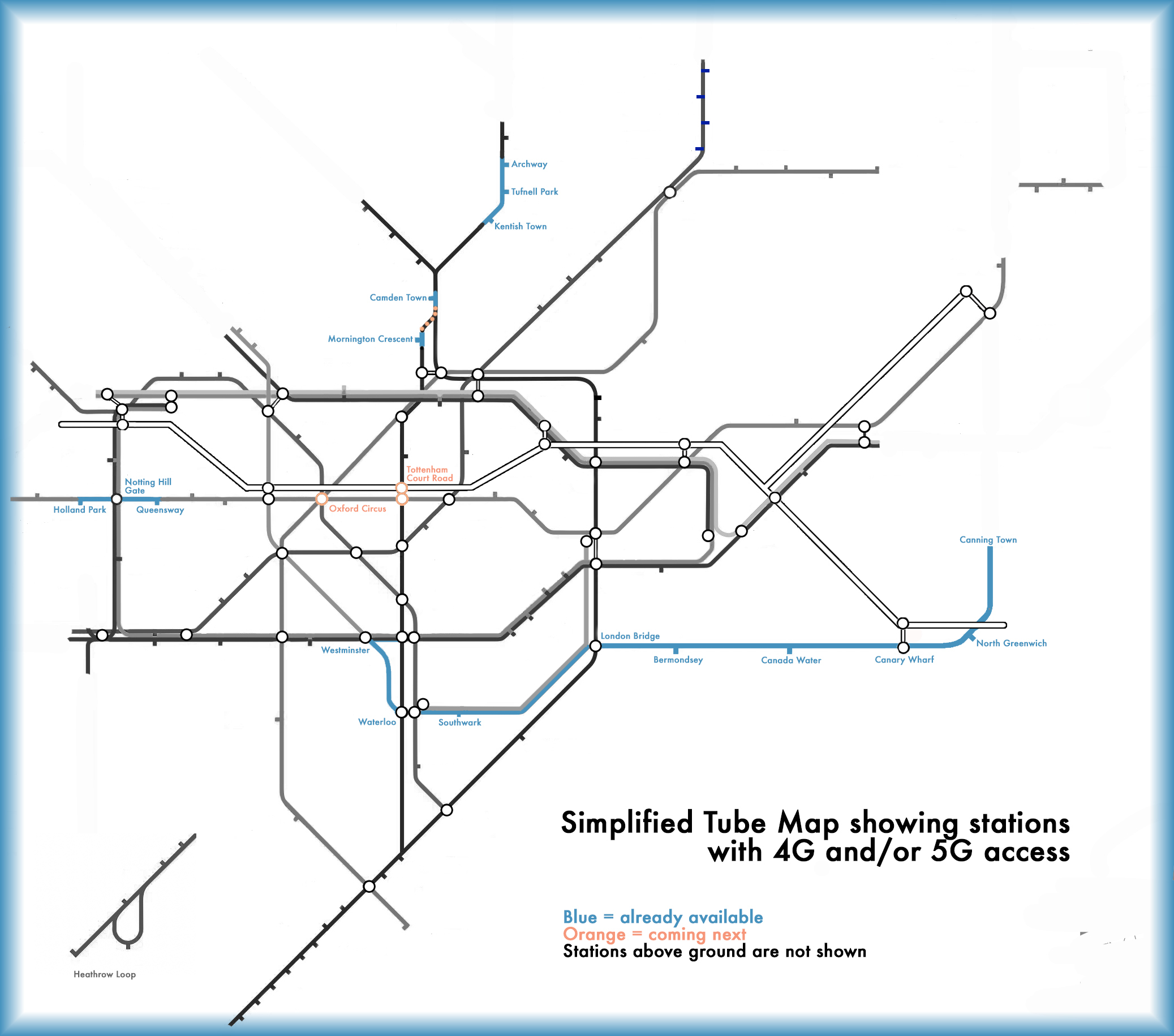 Where You Can Get A Phone Signal On The Tube | Londonist