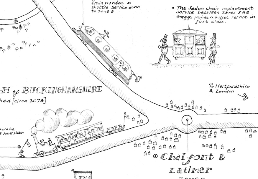 A Bonkers Alt Tube Map Feat. Clockwork Trains And A Sedan Chair ...