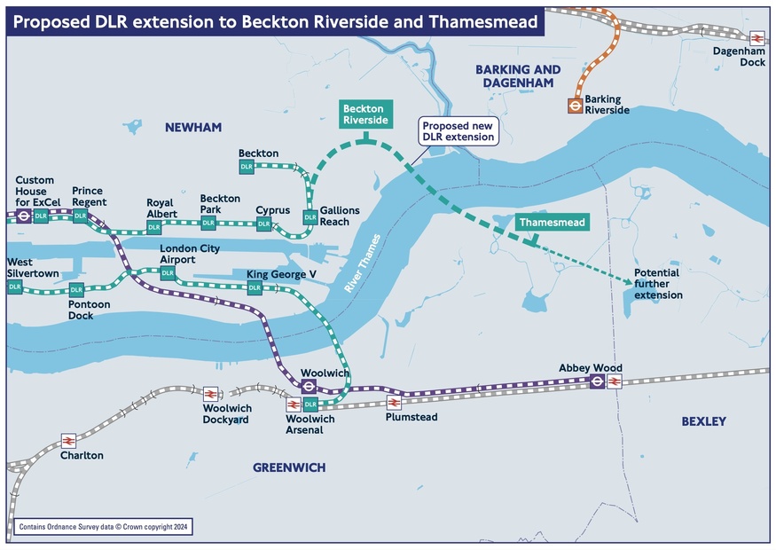 DLR Extension To Thamesmead: Public Consultation | Londonist