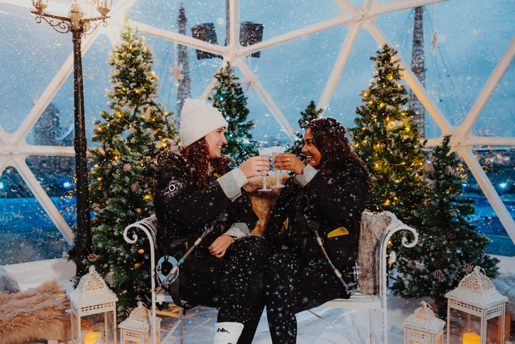 Visit The UK's Highest Snow Globe... On Top Of The O2 | Londonist