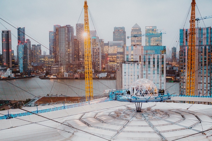 Visit The UK's Highest Snow Globe... On Top Of The O2 | Londonist