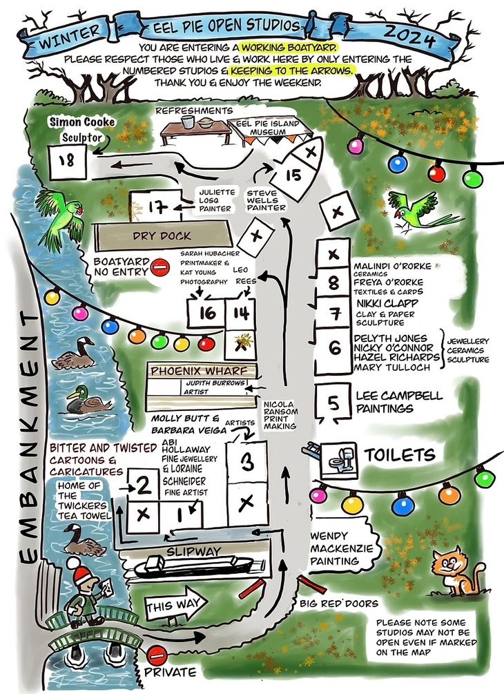 Eel Pie Island Winter Opening 2024 | Londonist