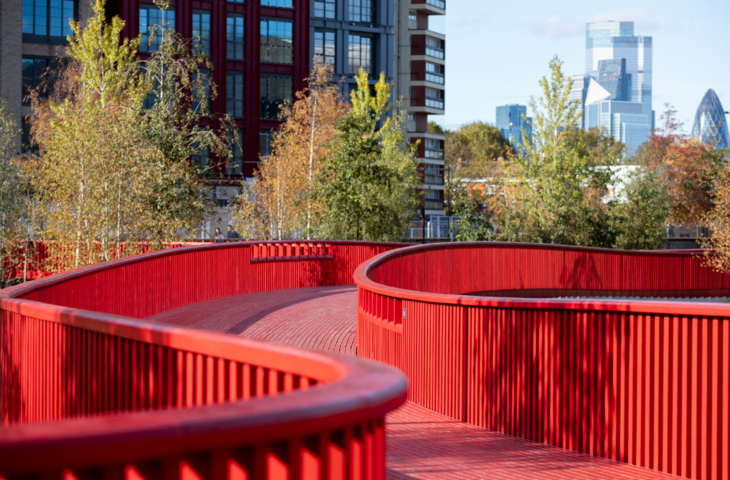 The Boardwalk Bridge At Canada Water | Londonist