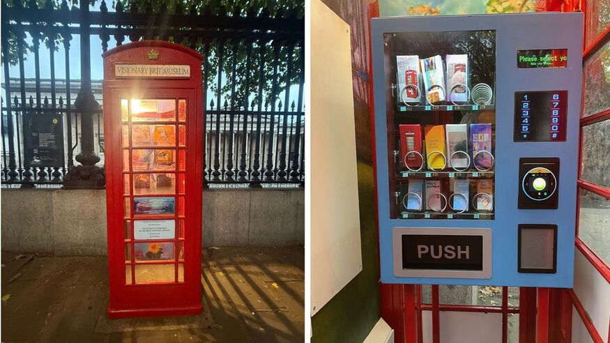 Four Phone Box Galleries In Front Of The British Museum | Londonist