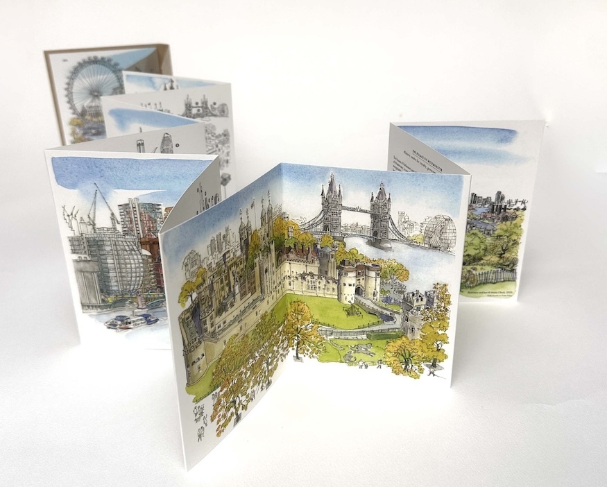 Unfolding The River Thames Booklet By Moira Clinch | Londonist