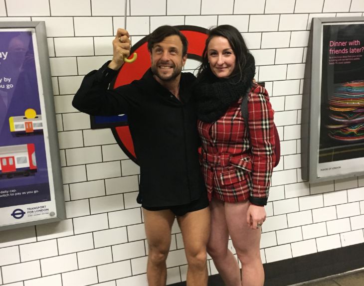 The London No Trousers Tube Ride | Londonist